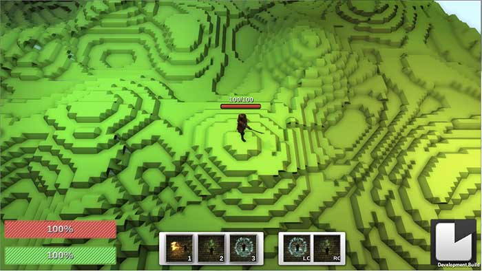 Unity Project: Procedural Hack'n'slash with voxels